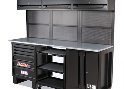 USAG 516 SA/STBM ARREDO PER OFFICINA CON ASSORTIMENTO 296 UTENSILI ...